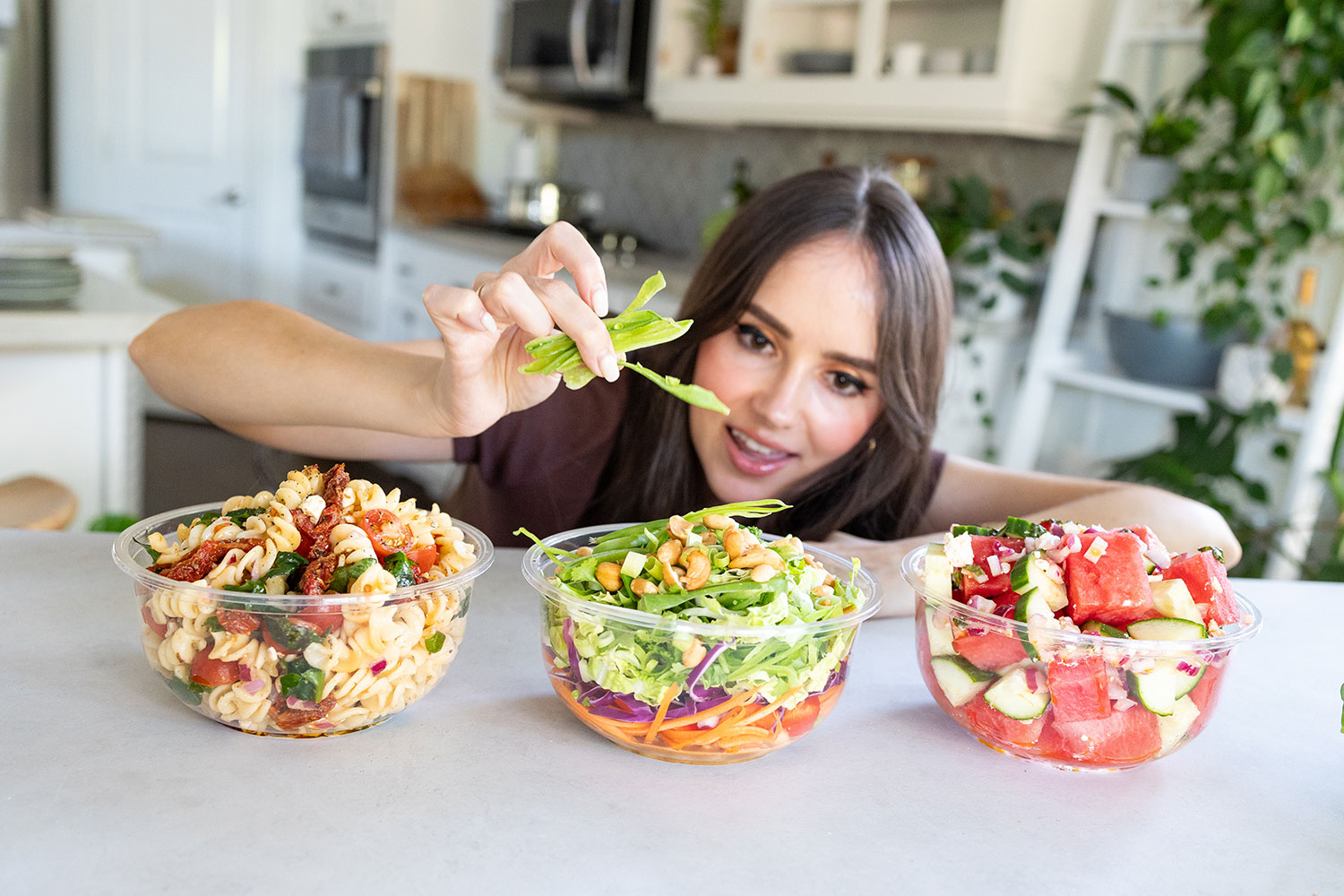 3 Easy Meal Prep Salads (that stay fresh all week!) | Liezl Jayne